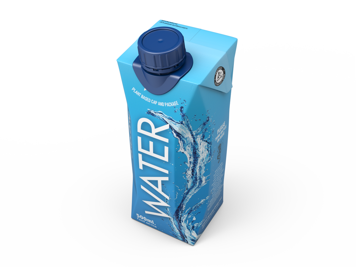 DropbyDrop, Natural Mineral Water, 500 ml, in Tetra Pak - dropbydropwater